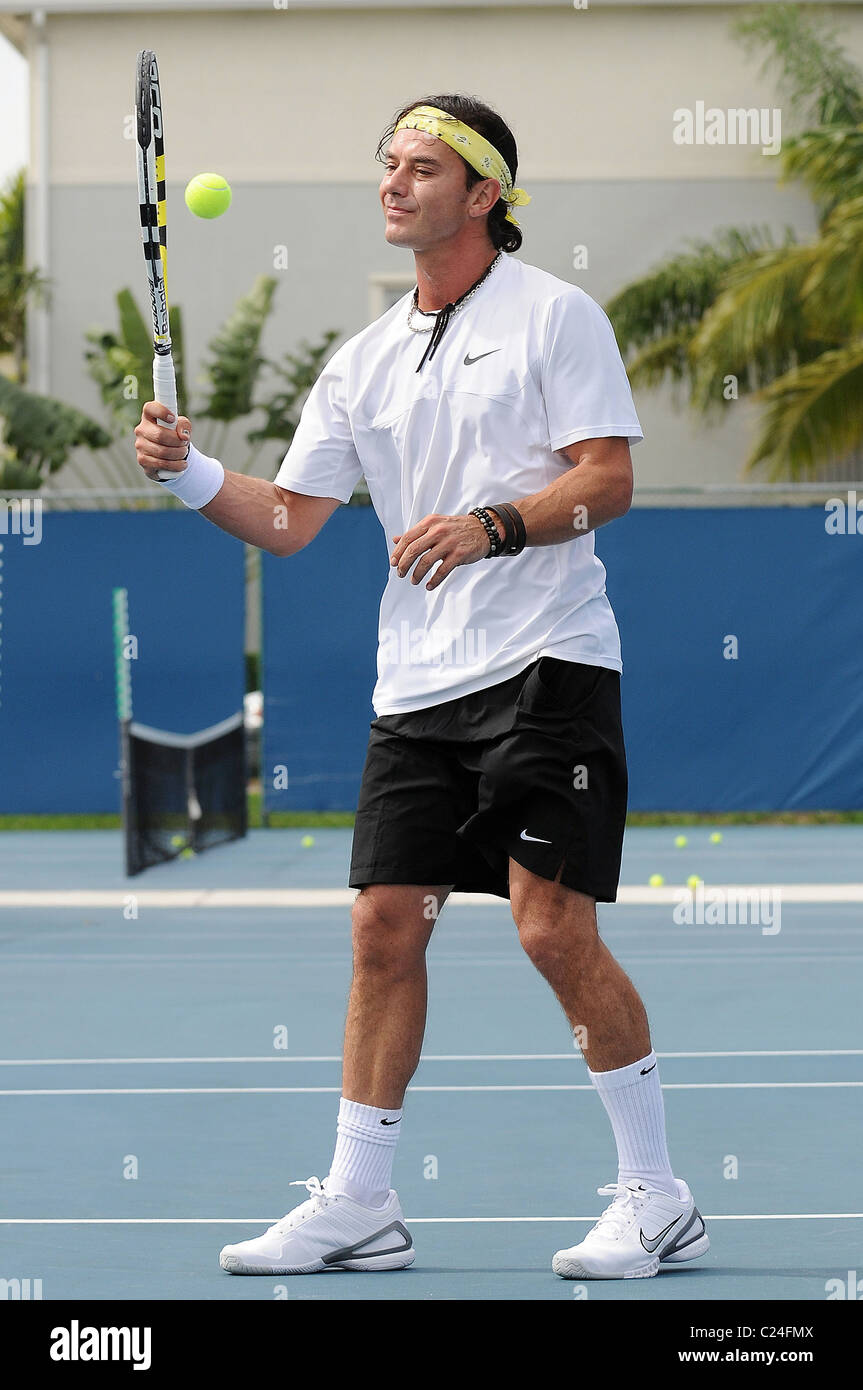 Gavin Rossdale participates in the Chris Evert Pro-Celebrity Tennis ...
