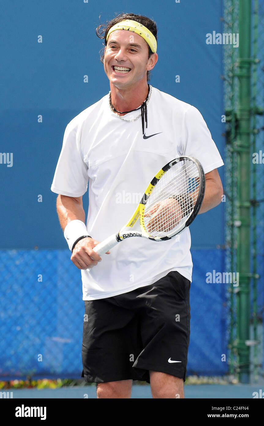 Gavin Rossdale participates in the Chris Evert Pro-Celebrity Tennis ...