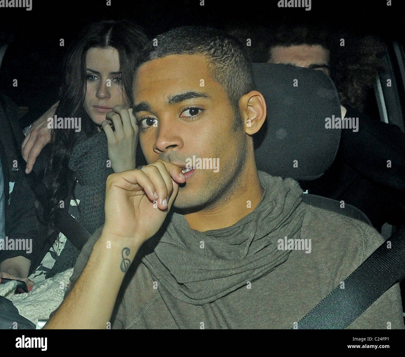 The X Factor performer Danyl Johnson returns to the contestants' house ...