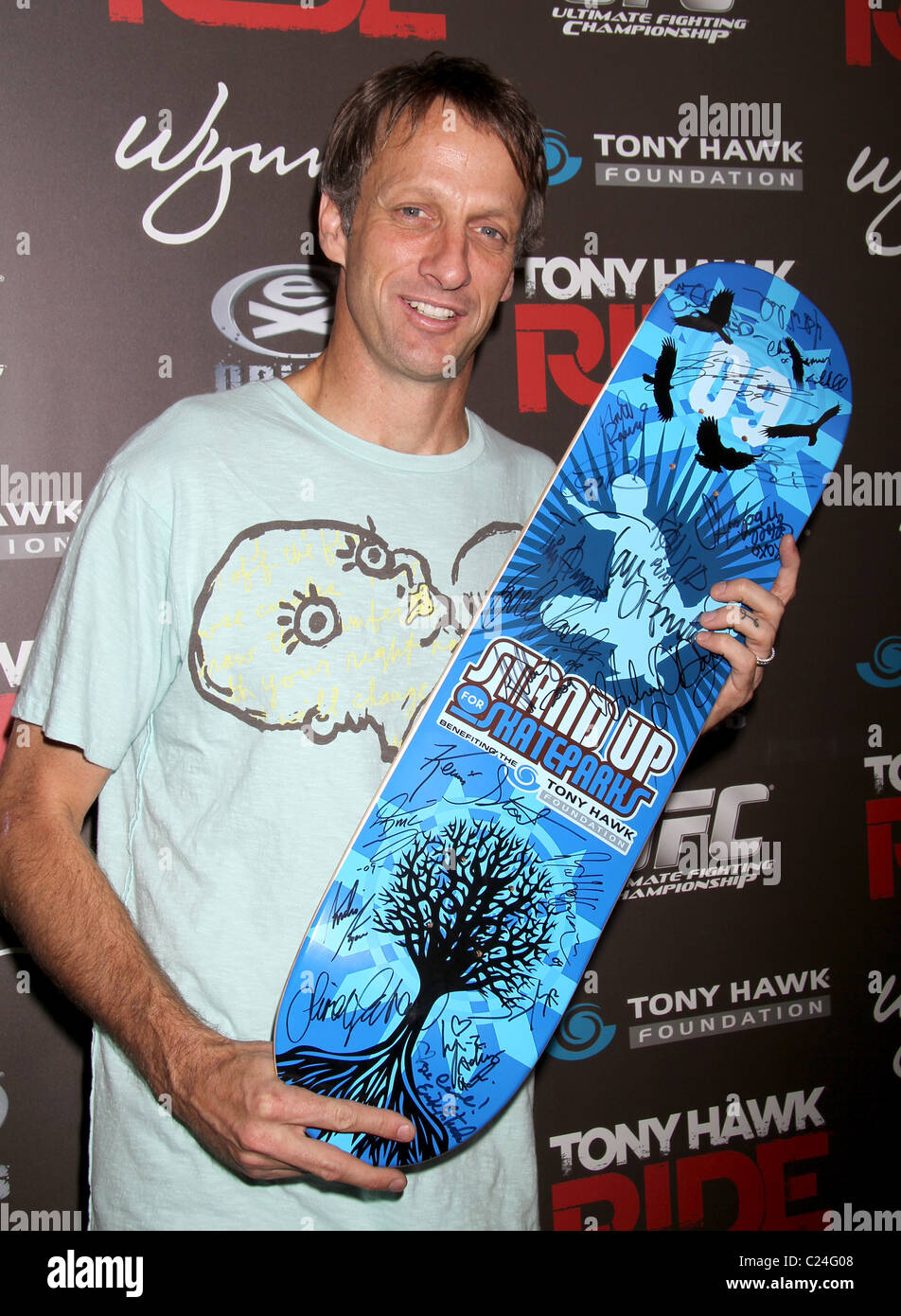 Tony Hawk Tony Hawk: RIDE Presents: The Stand Up For SkateParks benefit ...