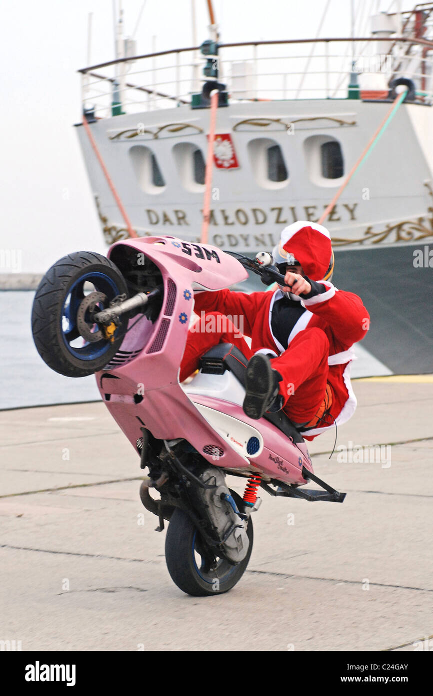 Pink Moped High Resolution Stock Photography and Images - Alamy