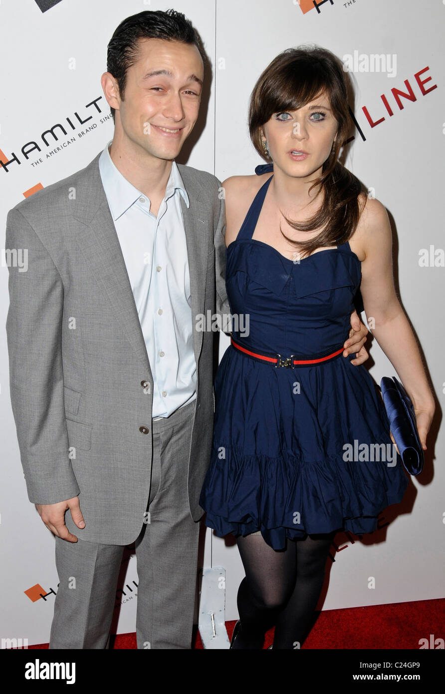 Jason Gordon-Levitt Zooey Deschanel Movieline.com presents the 2009 ...