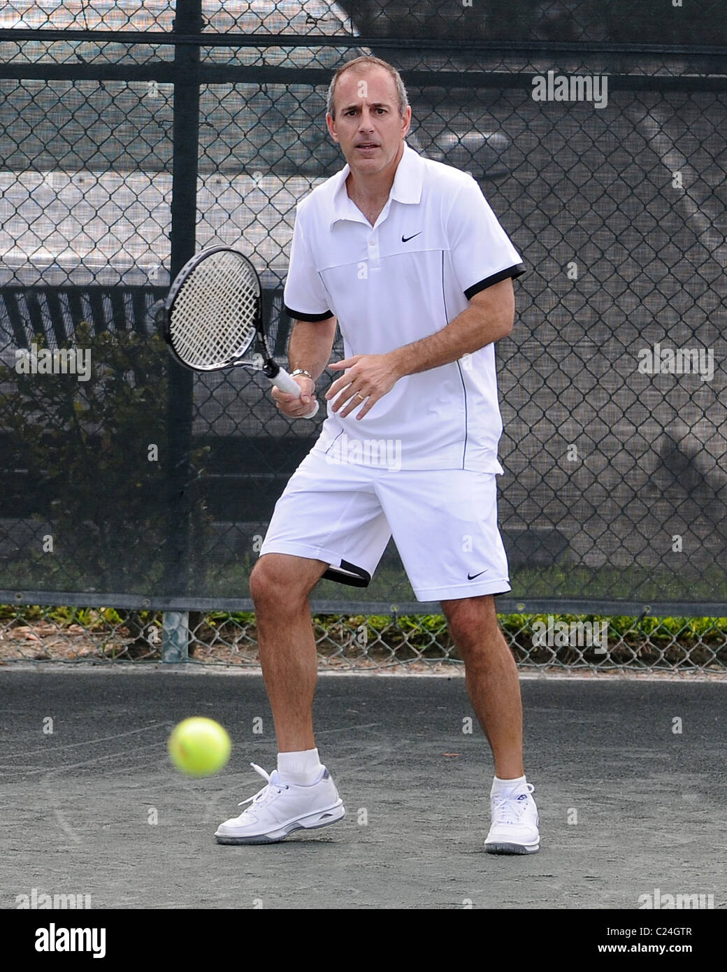 Matt Lauer The Chris Evert/Raymond James Pro-Celebrity Tennis Classic ...