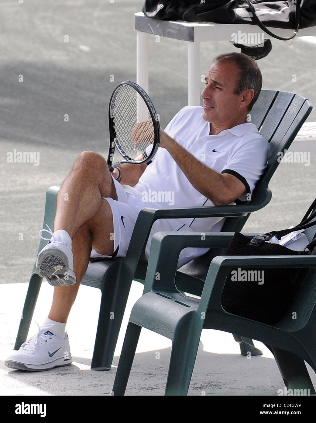 Matt Lauer The Chris Evert/Raymond James Pro-Celebrity Tennis Classic ...