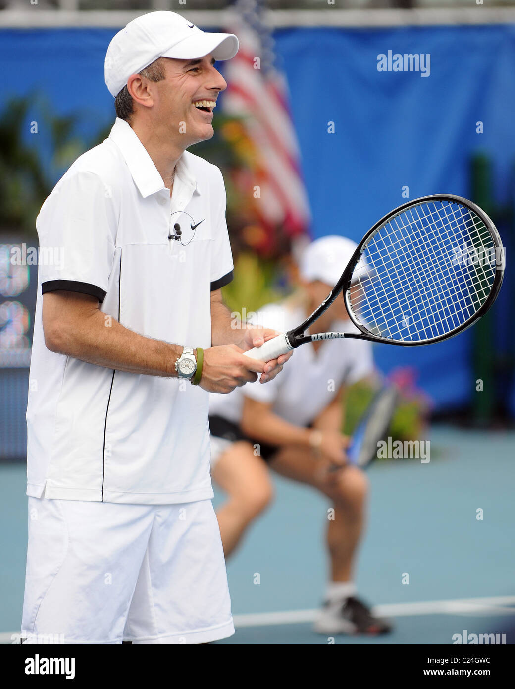 Matt Lauer The Chris Evert/Raymond James Pro-Celebrity Tennis Classic ...