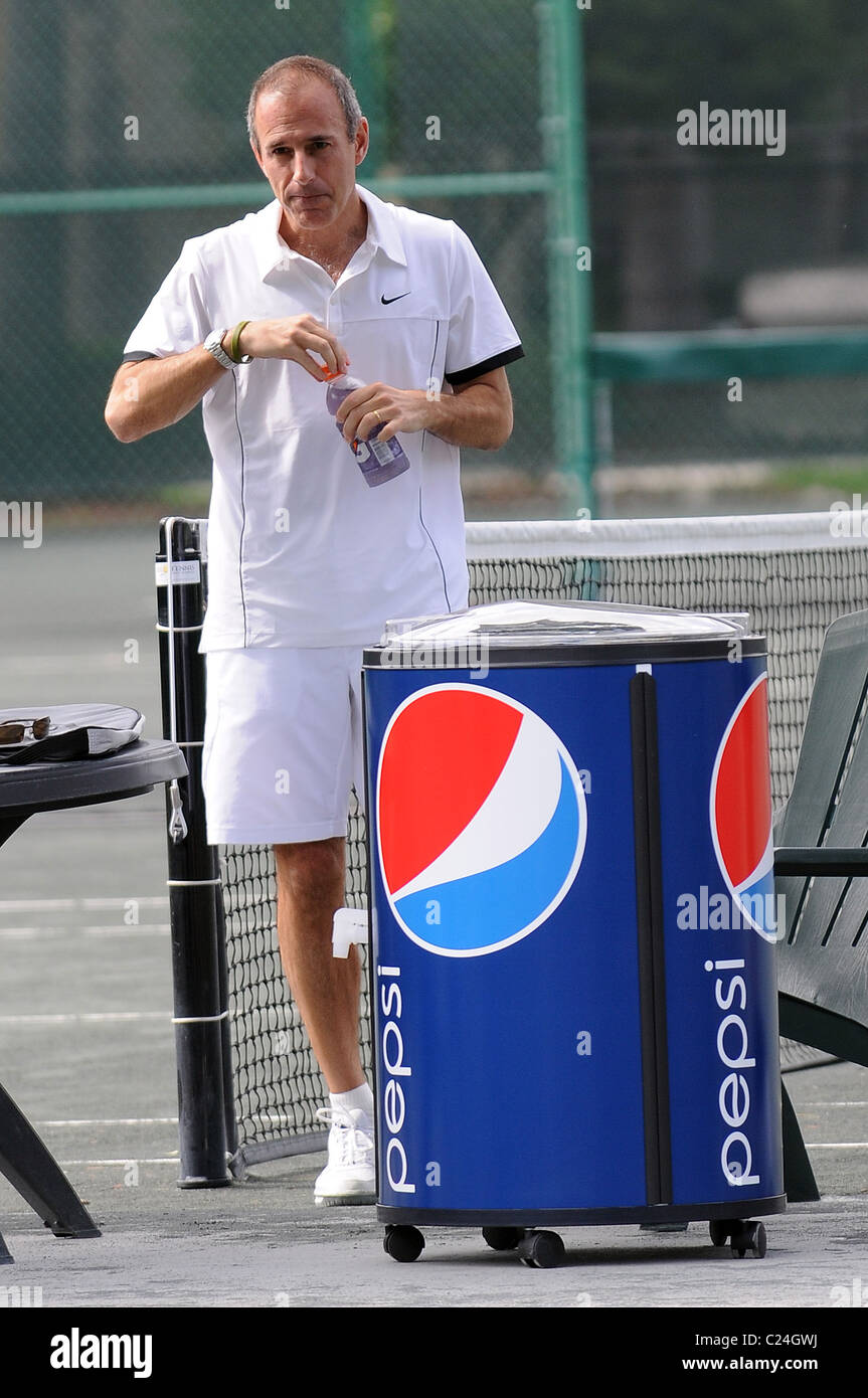 Matt Lauer The Chris Evert/Raymond James Pro-Celebrity Tennis Classic ...
