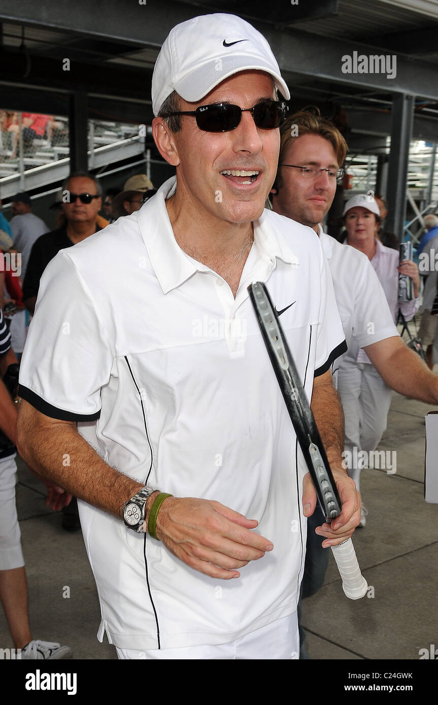 Matt Lauer The Chris Evert/Raymond James Pro-Celebrity Tennis Classic ...