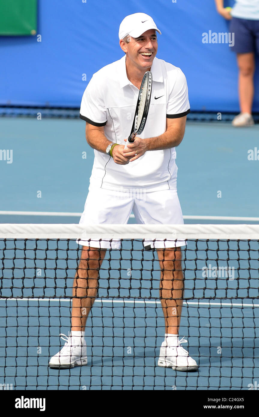 Matt Lauer The Chris Evert/Raymond James Pro-Celebrity Tennis Classic ...
