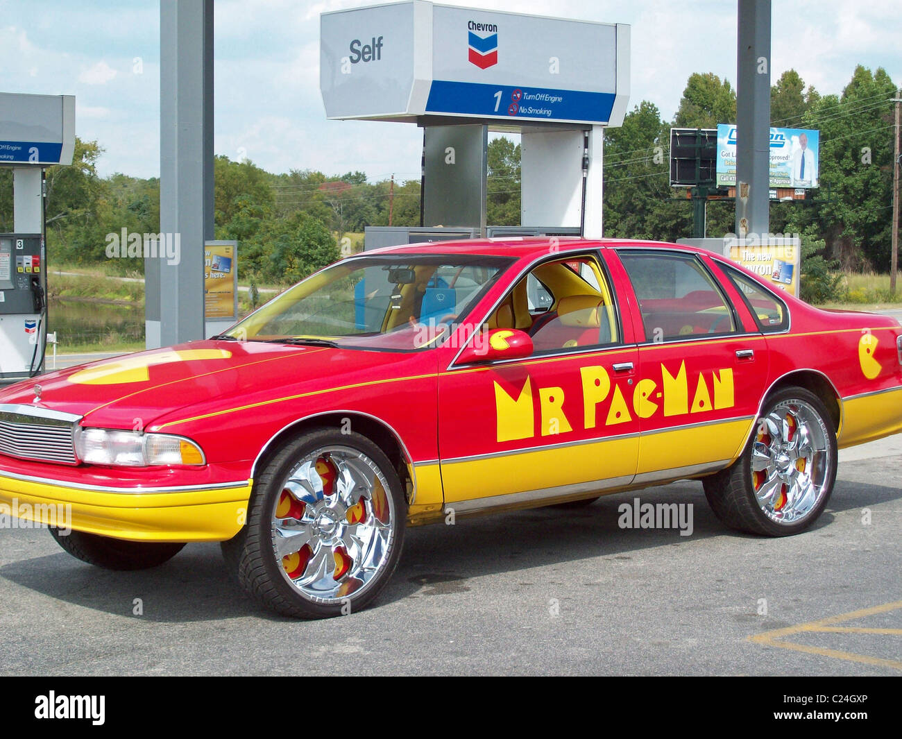 Pac-Man Car Thisápimped out ChevroletáCaprice is the ultimate trophy ...