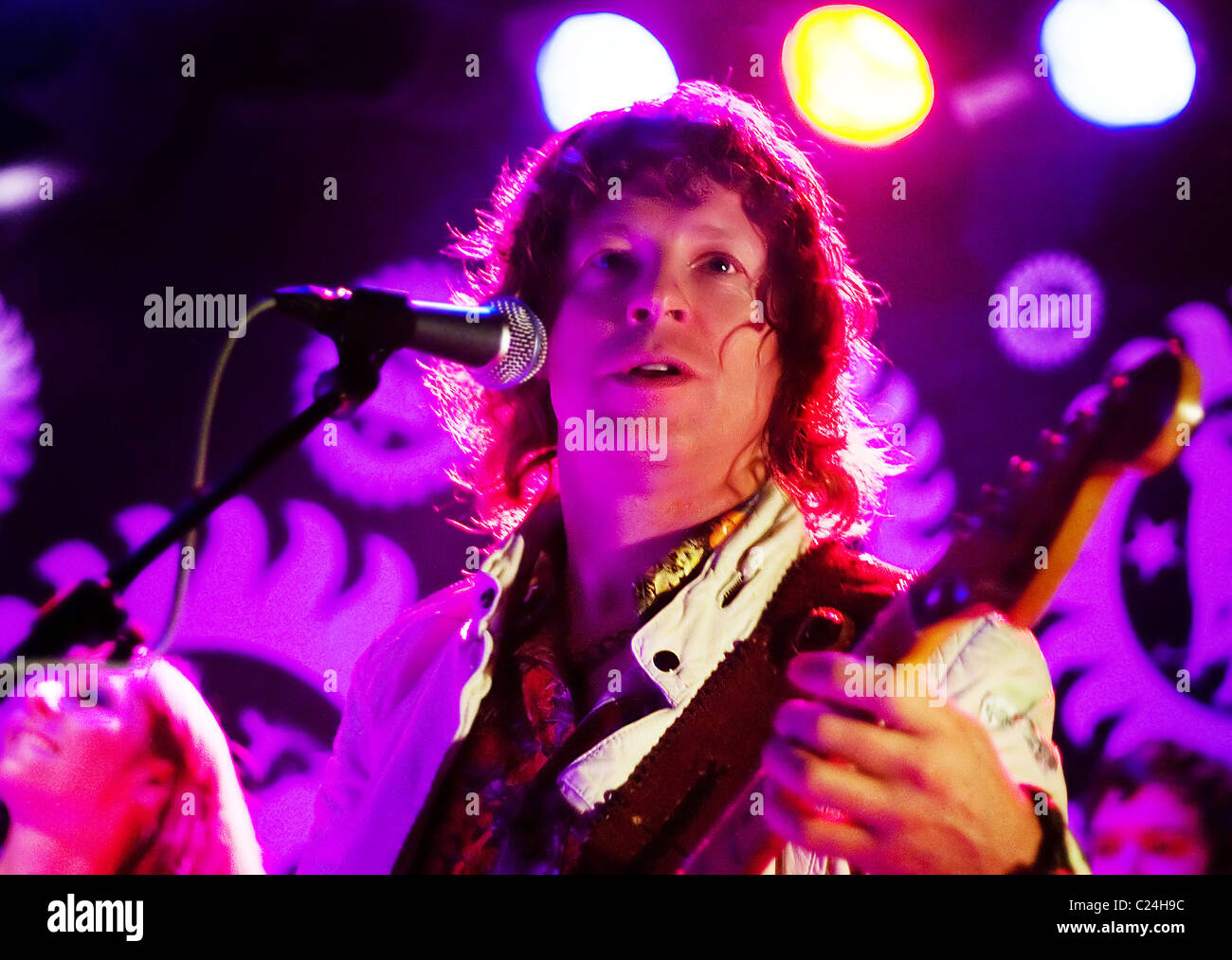 Simon Bartholomew of the Brand New Heavies performing live during ...
