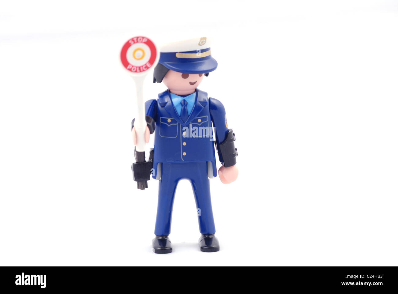 Police Officer Toy Stock Photo - Alamy