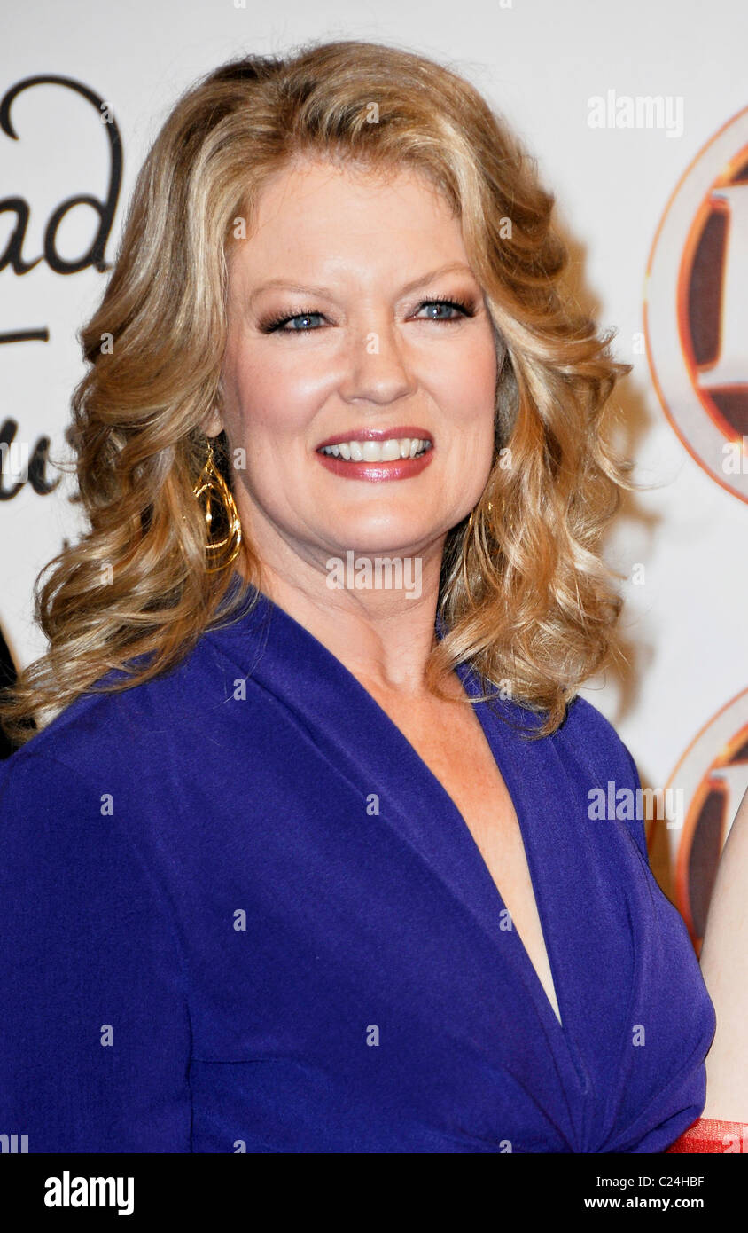 Mary Hart Mary Hart immortalized in wax at Madame Tussauds Hollywood ...