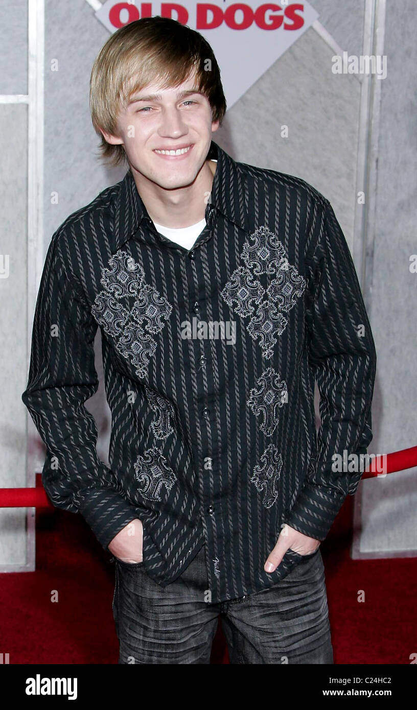 Jason Dolley Walt Disney's World Premiere of 'Old Dogs' held at El ...
