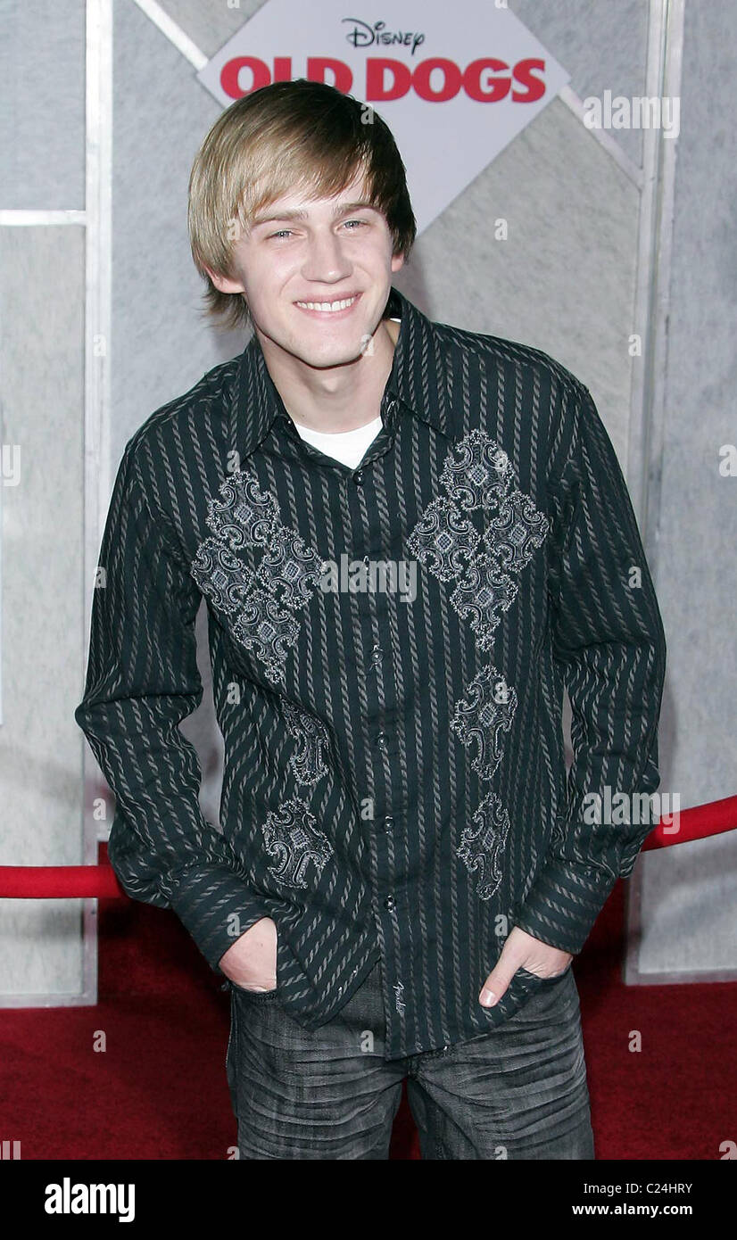 Jason Dolley Walt Disney's World Premiere of 'Old Dogs' held at El ...