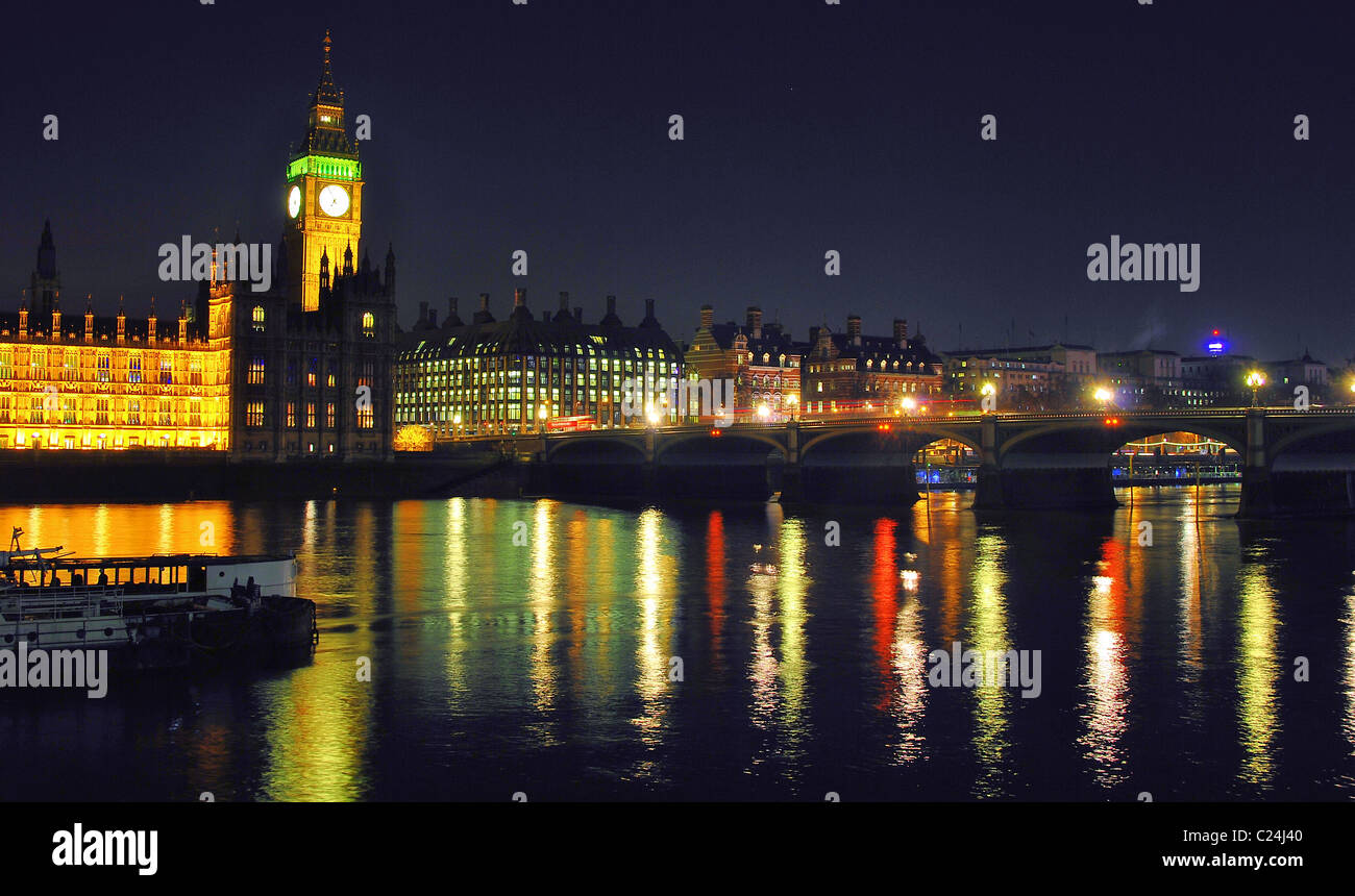 Thames with big ben hi-res stock photography and images - Alamy