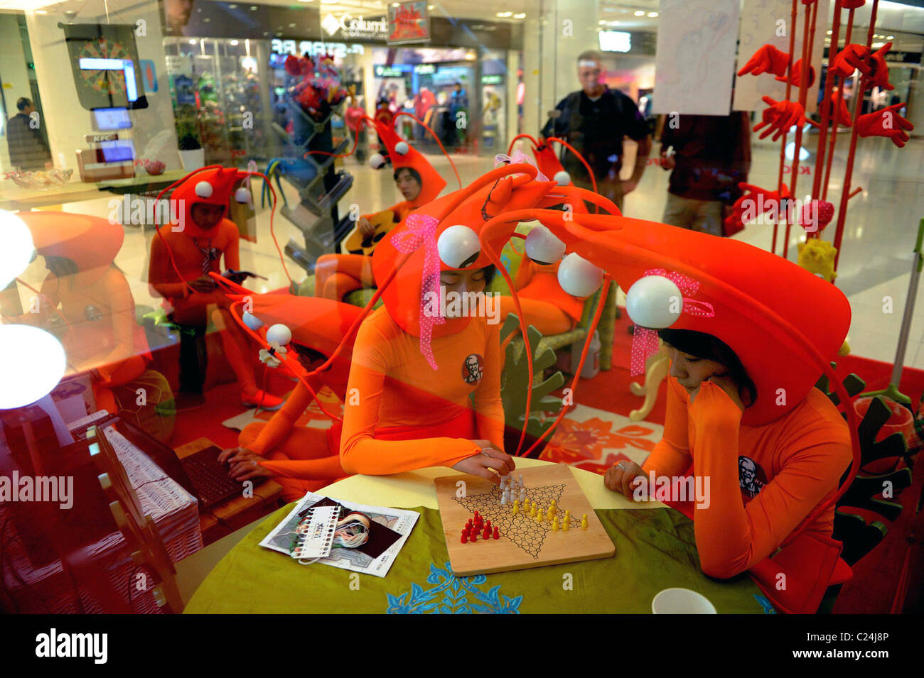 STUDENTS' FISHY STUNT Seven students show their shellfish side - by ...