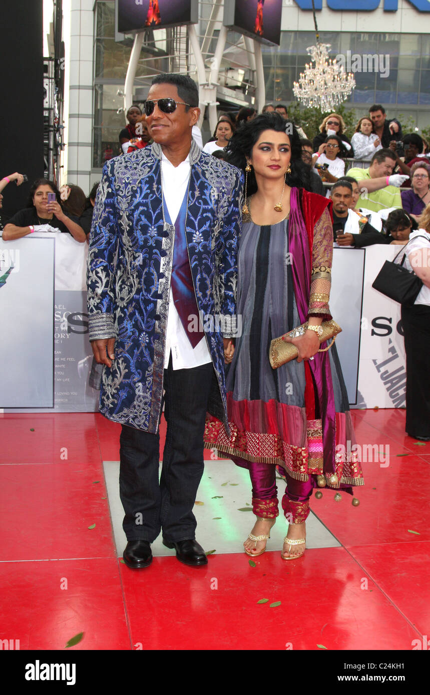 Jermaine Jackson and his wife Halima Rashid Michael Jackson's 'This Is ...