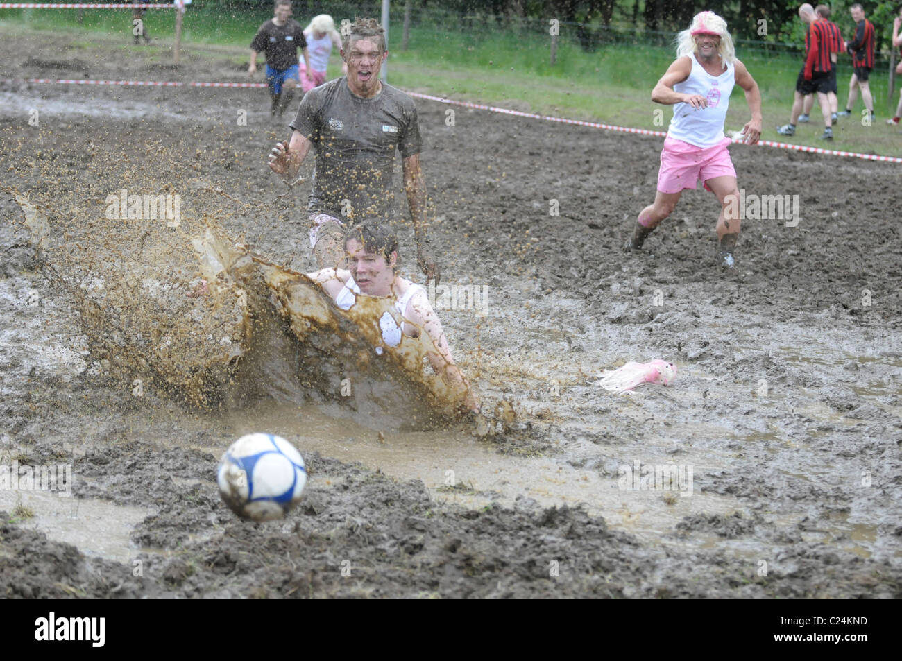 Swamp Soccer Stewart Miller, the founder of Swamp Soccer in the UK, is ...