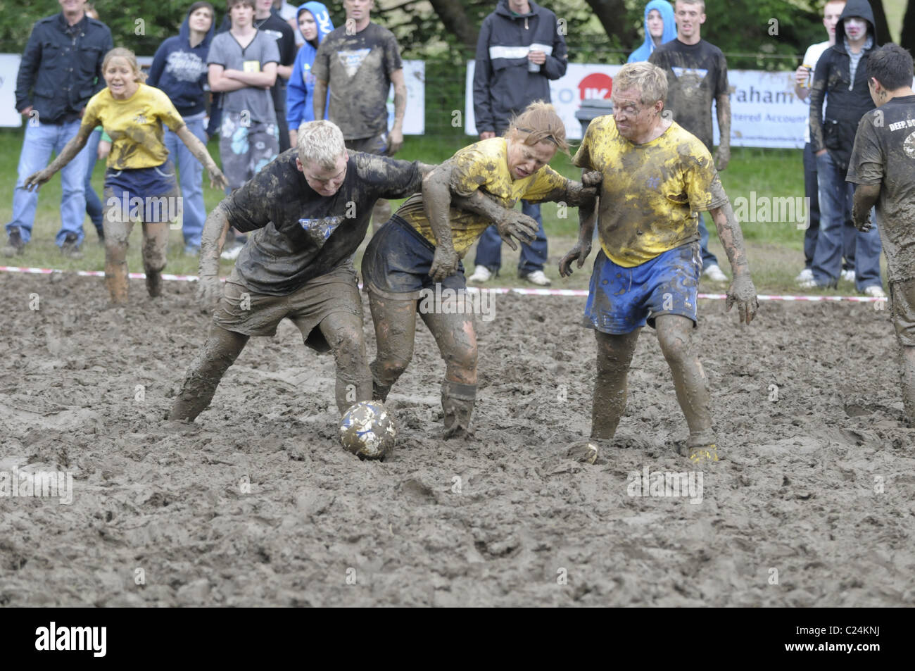 Swamp Soccer Stewart Miller, the founder of Swamp Soccer in the UK, is ...