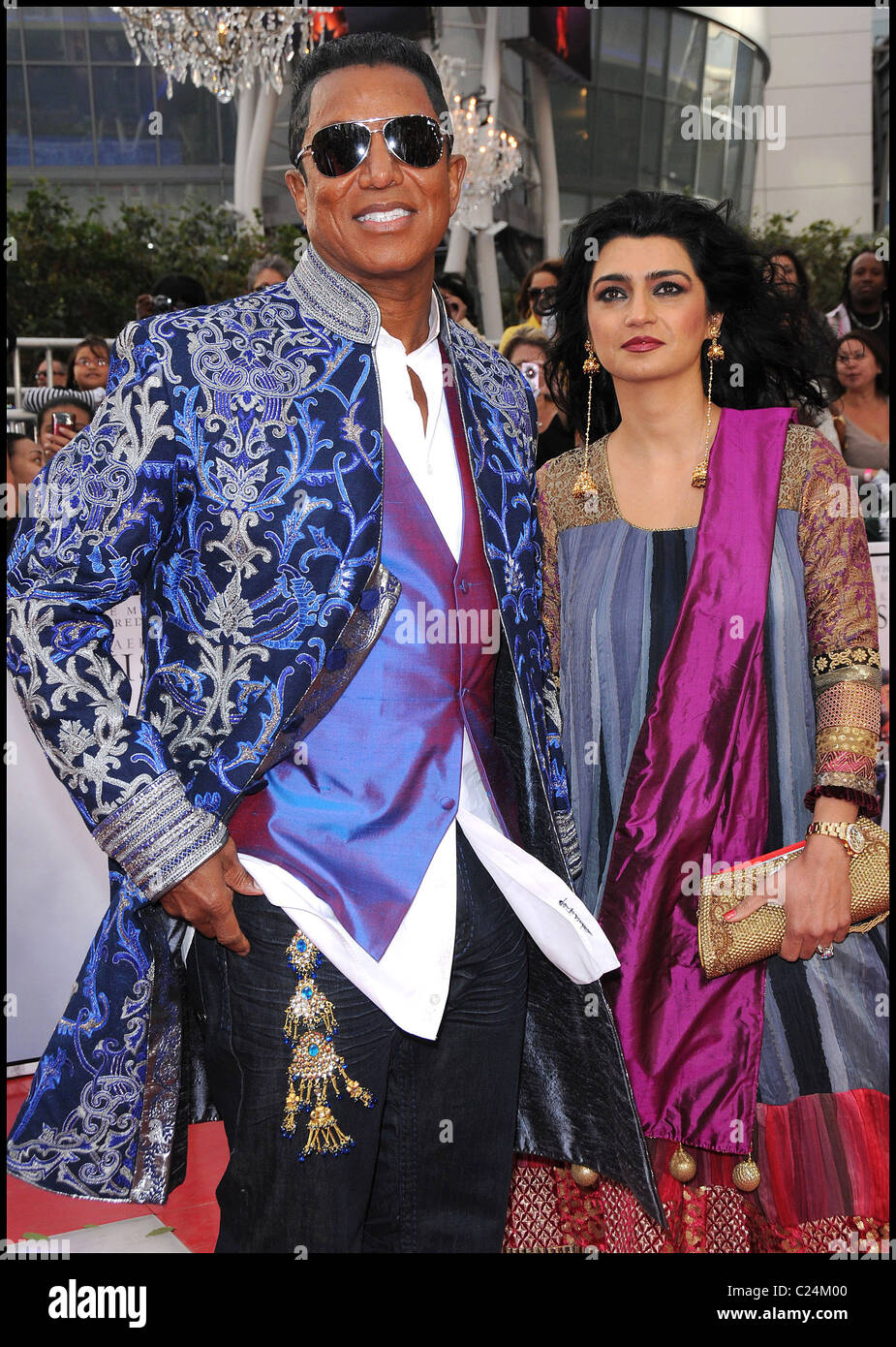 Jermaine Jackson with his wife Halima Rashid Michael Jackson's 'This Is ...