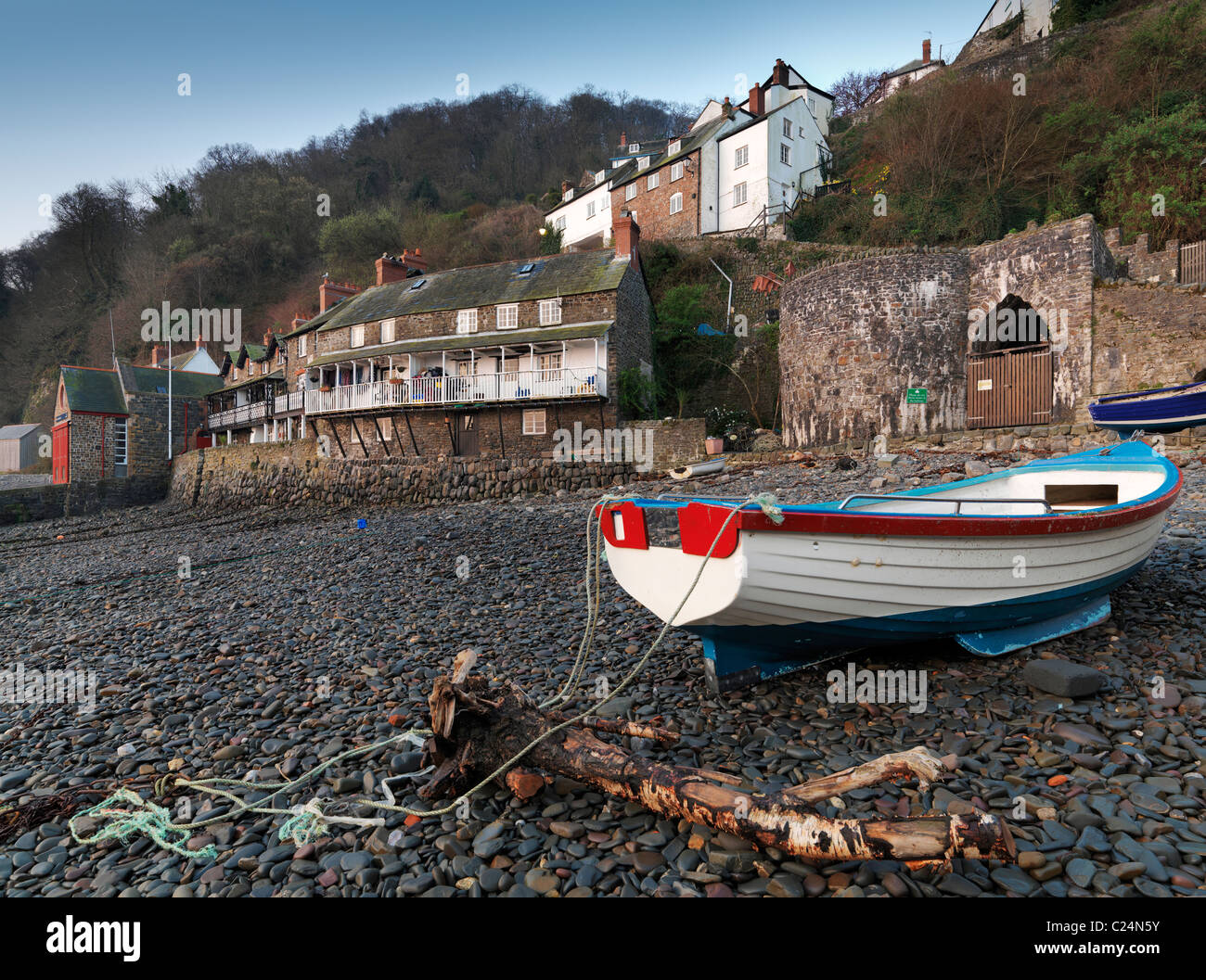 Harbour clovelly harbour hi-res stock photography and images - Alamy