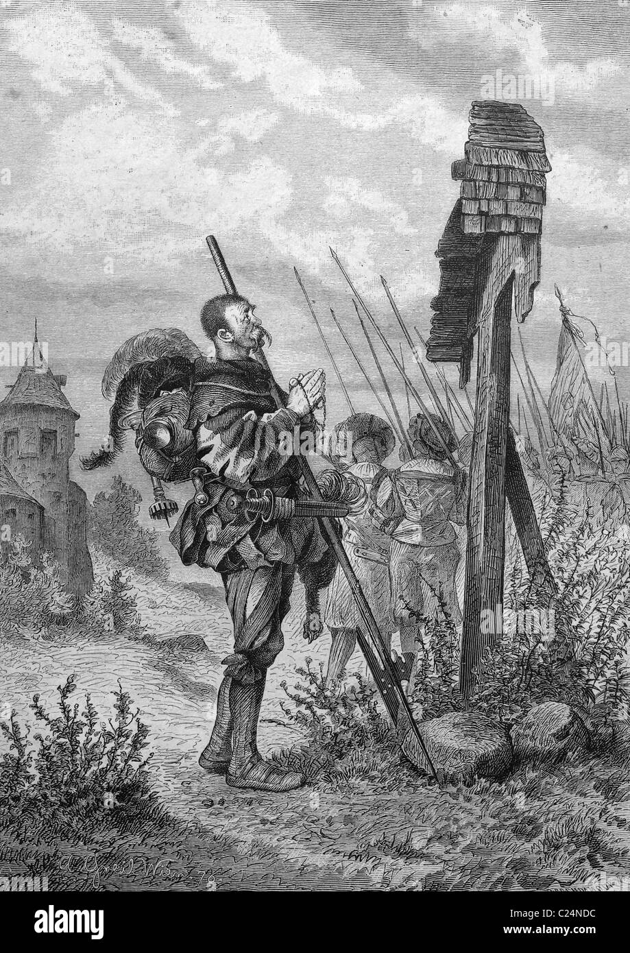 Armed trooper Black and White Stock Photos & Images - Alamy