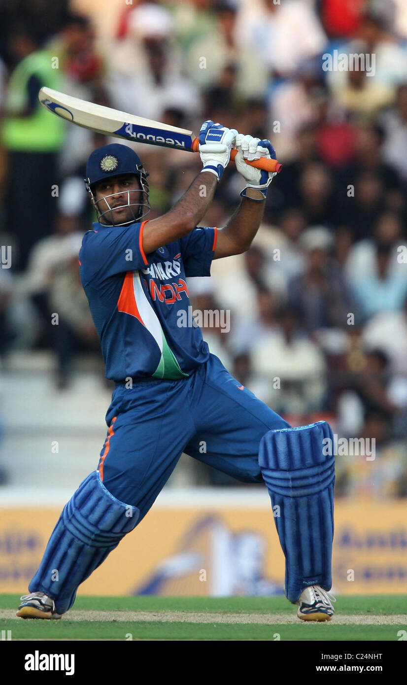 MS Dhoni aka Mahendra Singh Dhoni India v Australia - 2nd ODI held at ...