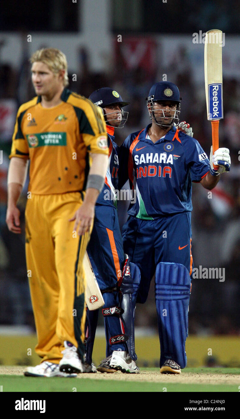 MS Dhoni aka Mahendra Singh Dhoni India v Australia - 2nd ODI held at ...