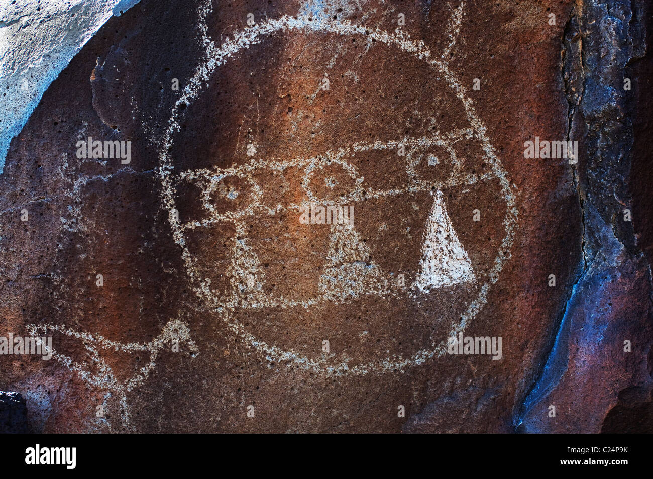 La Cieneguilla Petroglyph site near Santa Fe, NM Stock Photo - Alamy