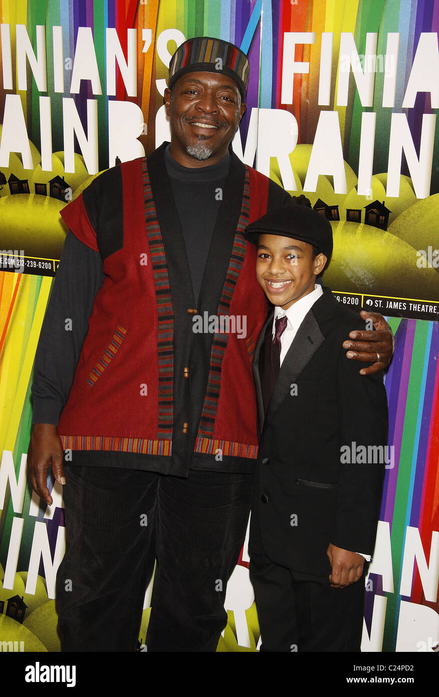 Chuck Cooper and Christopher Borger Opening night after party for the ...