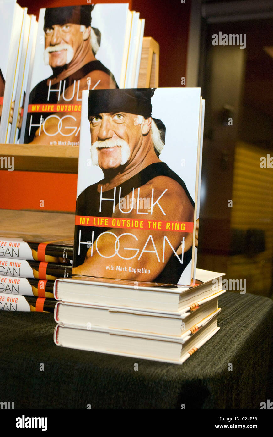Hulk Hogan signing of his book 'My Life Outside The Ring' Los Angeles ...