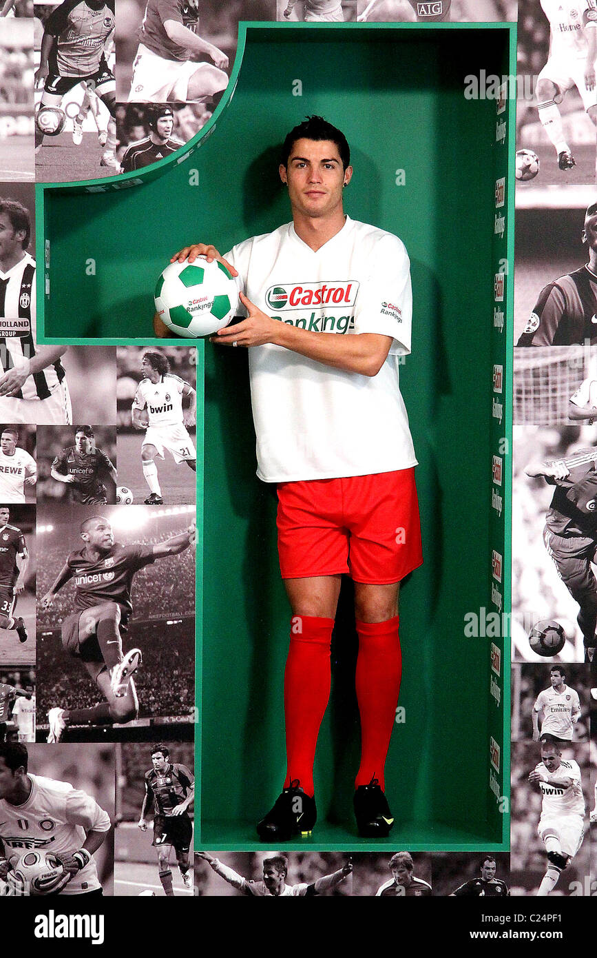 Cristiano Ronaldo launches Castrol Rankings Madrid, Spain - 29.10.09 ...