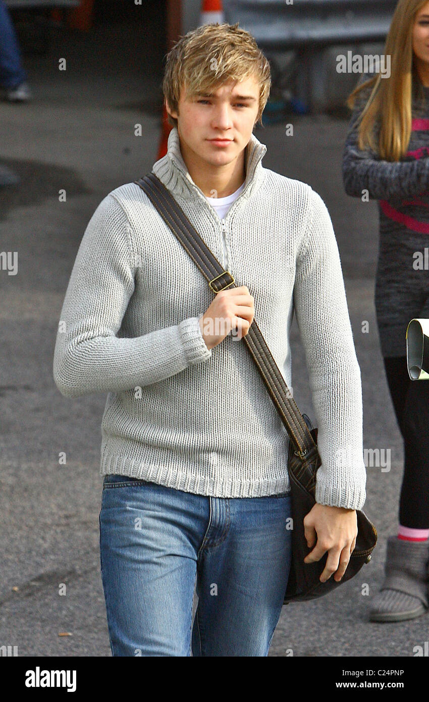 Lloyd Daniels arriving at the 'X Factor' studios London, England - 30. ...