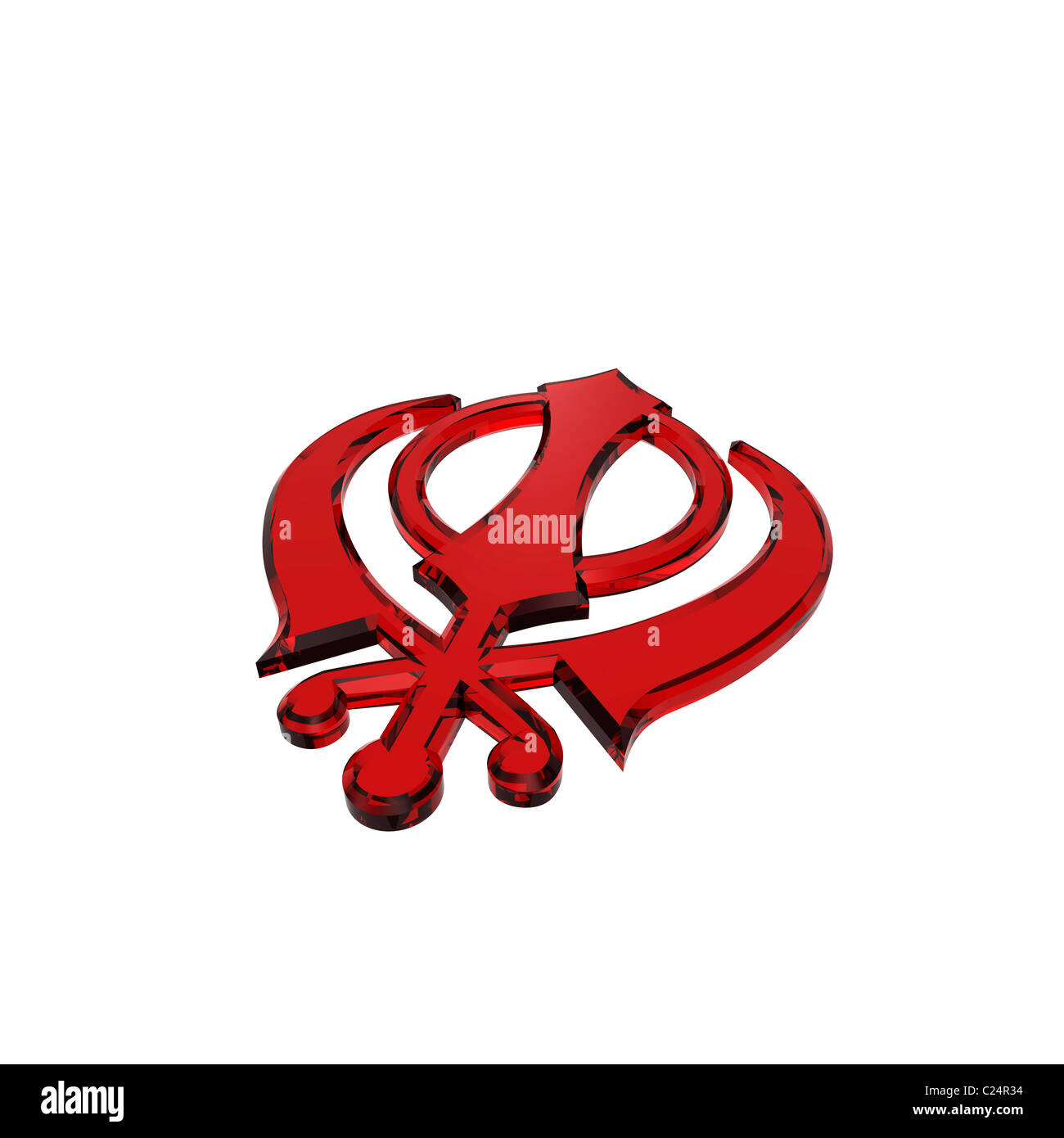 Holy sikh symbol Cut Out Stock Images & Pictures - Alamy