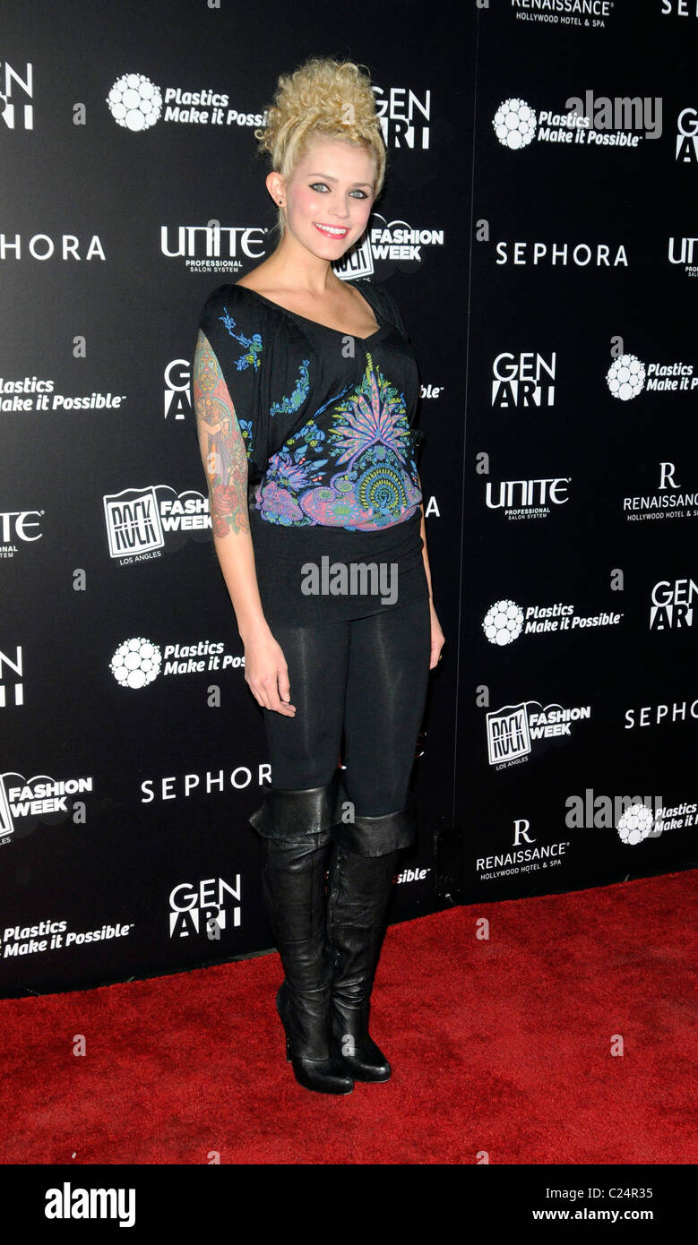 Megan Joy Gen Art's 12th Annual Fresh Faces in Fashion Show held at the ...