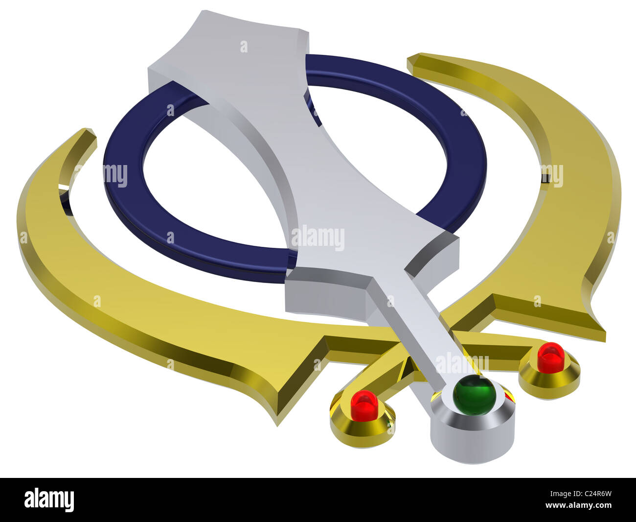 Sikh sign Cut Out Stock Images & Pictures - Alamy