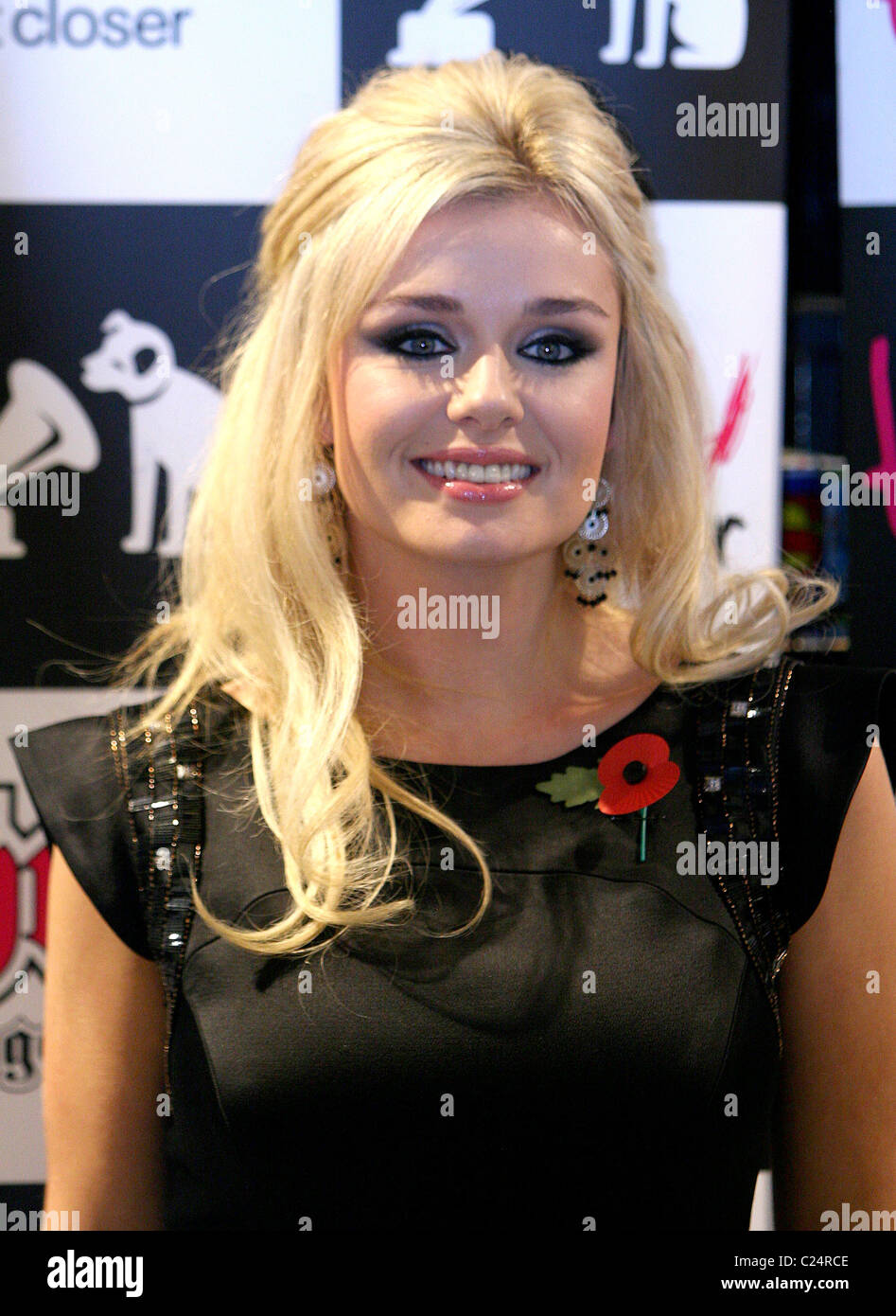 Katherine Jenkins promoting and signing copies of her new album ...
