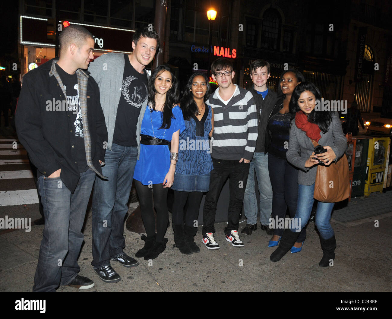 Mark salling cory monteith hi-res stock photography and images - Alamy
