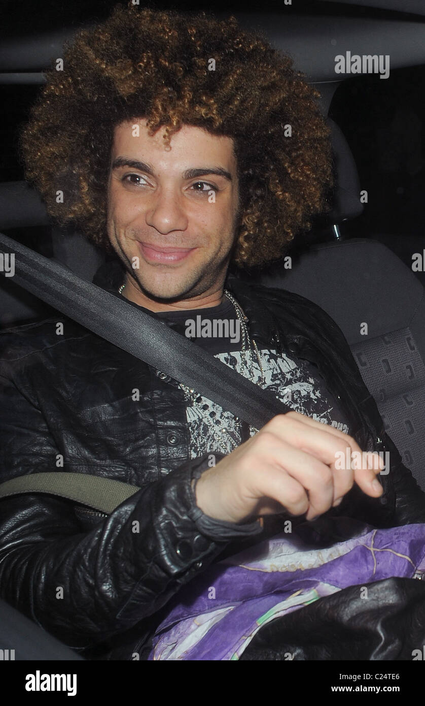 X Factor finalist Jamie Archer arrives back at The X Factor House ...