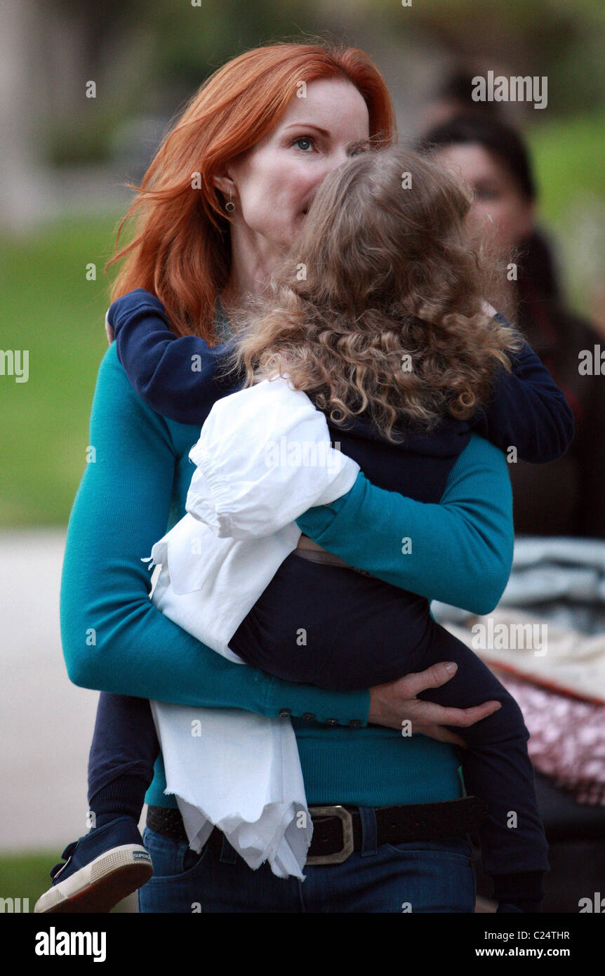 Marcia Cross and her daughter Savannah Marcia Cross and husband Tom ...