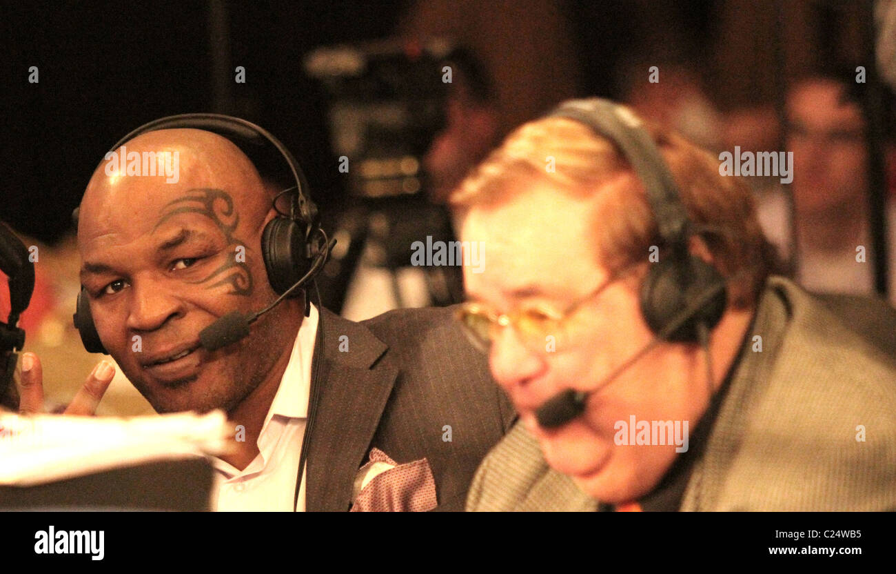 Mike Tyson Halloween Thriller Fight Night held at at Treasure Island ...