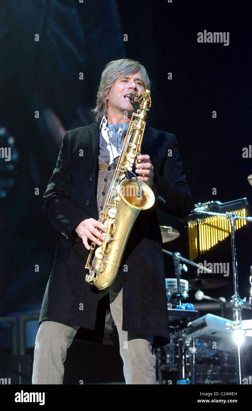 Steve Norman Spandau Ballet perform their Reformation tour at the ...