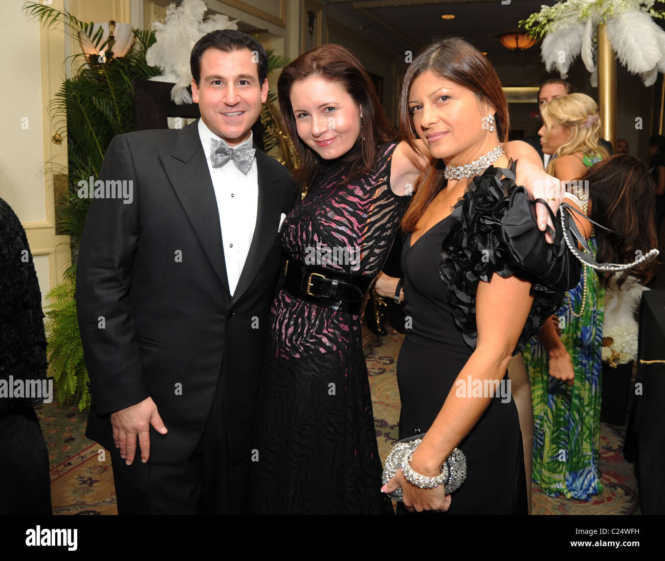 Larry Farnese, Kelly Boyd and Carolyn Zini Socialite Sabrina Tamburino ...