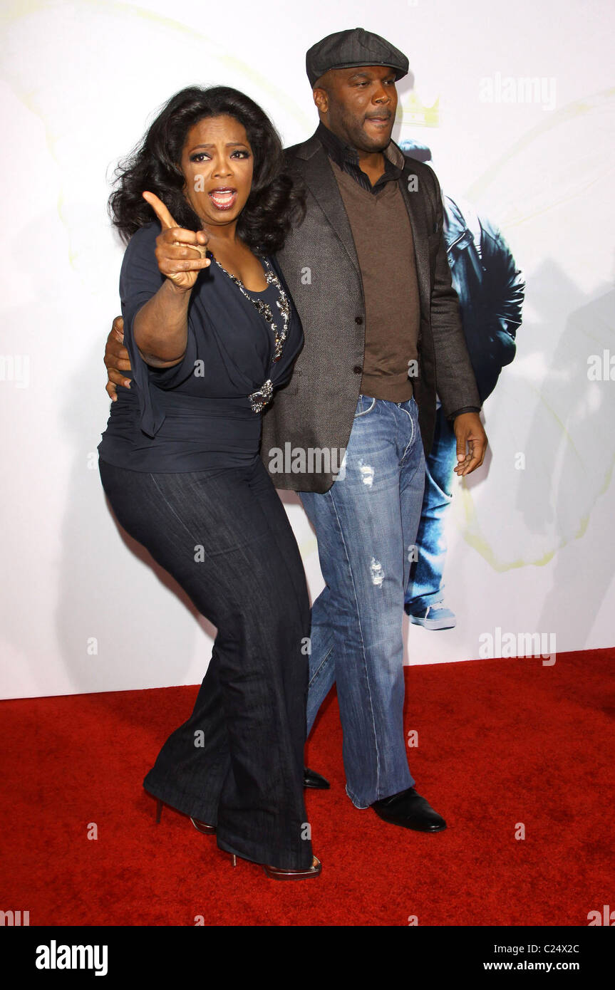 Oprah Winfrey and Tyler Perry 2009 AFI Fest 'Precious' Hollywood ...