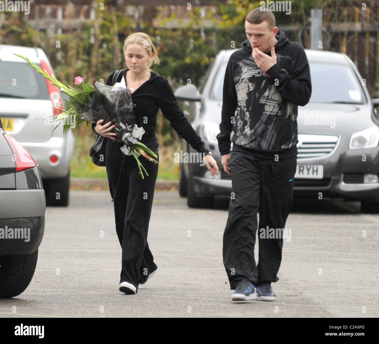 Wayne's cousin Claire Rooney and brother Graeme Rooney arrive at ...