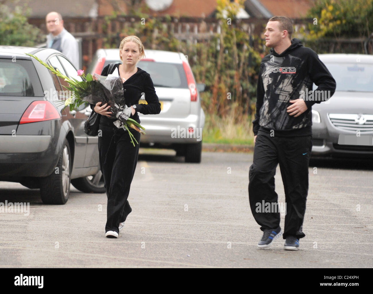 Wayne's cousin Claire Rooney and brother Graeme Rooney arrive at ...