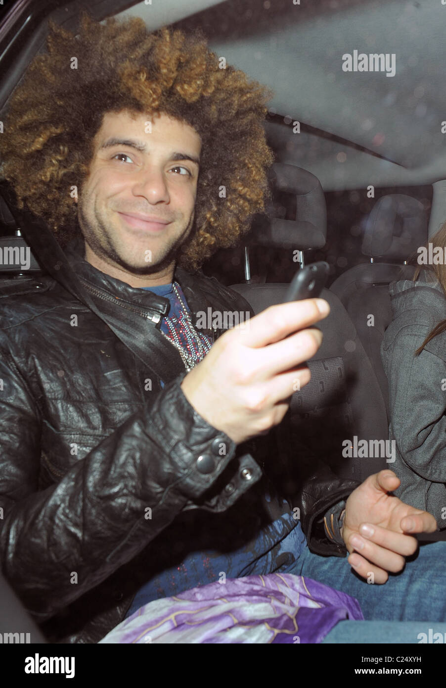 X Factor finalist Jamie Archer arrives back at The X Factor House ...