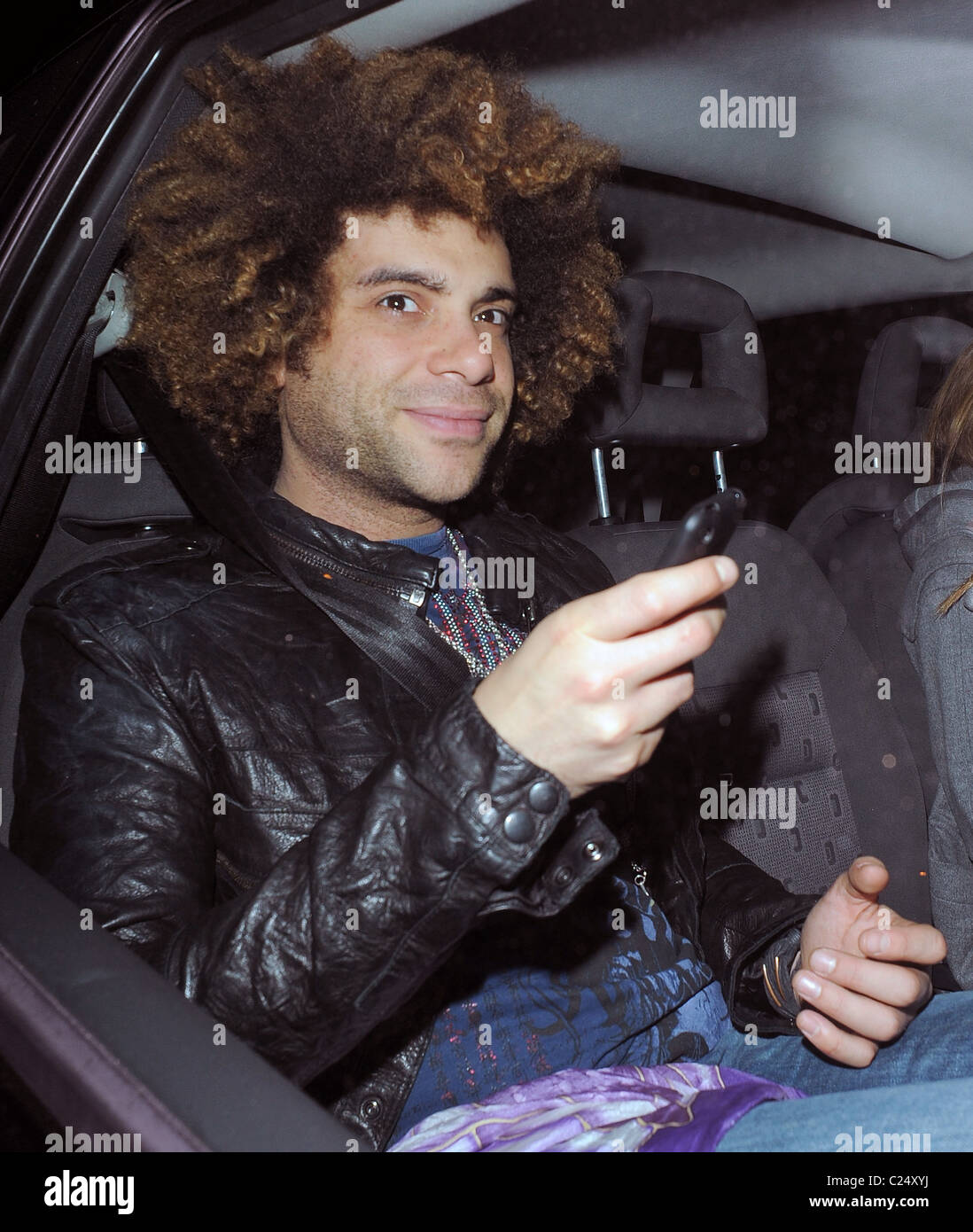 X Factor finalist Jamie Archer arrives back at The X Factor House ...