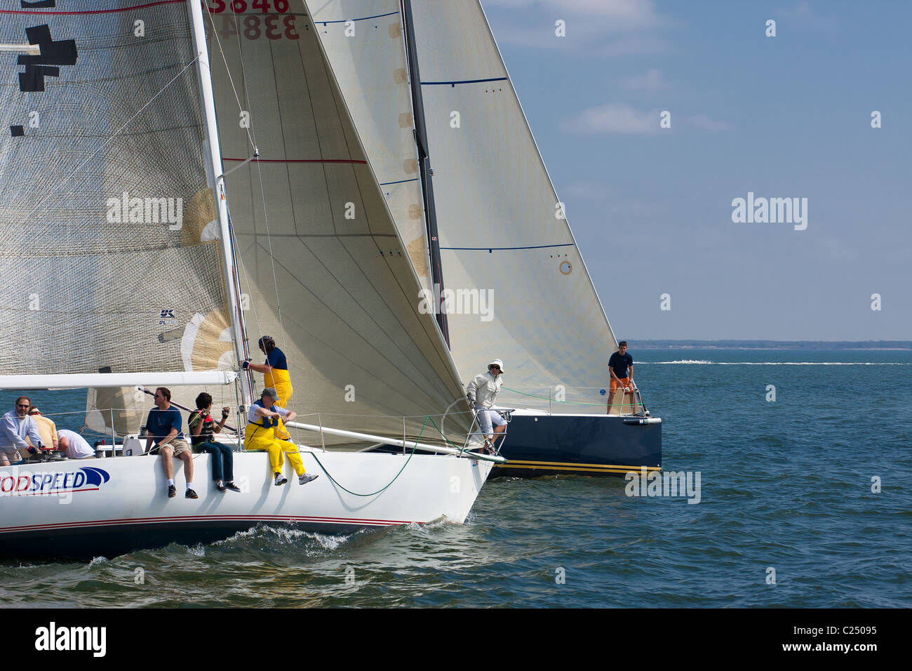 Beneteau yacht racing hi-res stock photography and images - Alamy