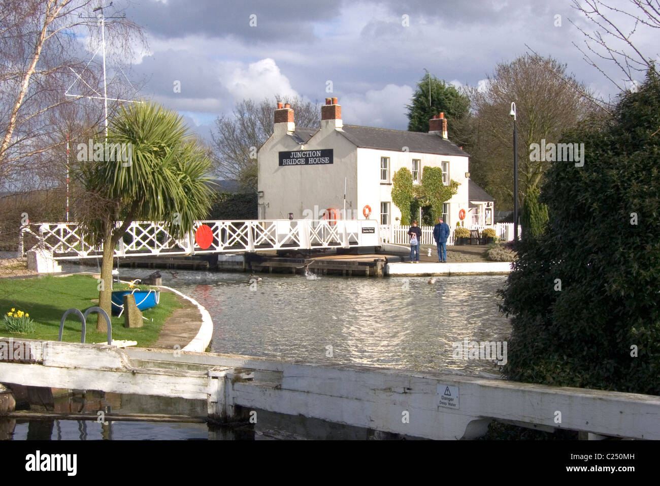 Saul Junction where the Gloucester & Sharpness Canal meets the ...